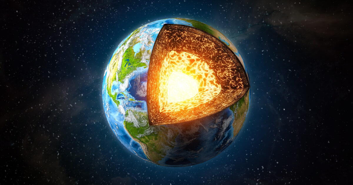 Onze aarde is jonger vanbinnen dan vanbuiten - Technopolis